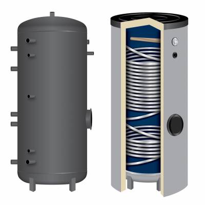 SWP2.800 TŪRINIS VANDENS ŠILDYTUVAS (BOILERIS) ŠILUMOS SIURBLIUI SU ...